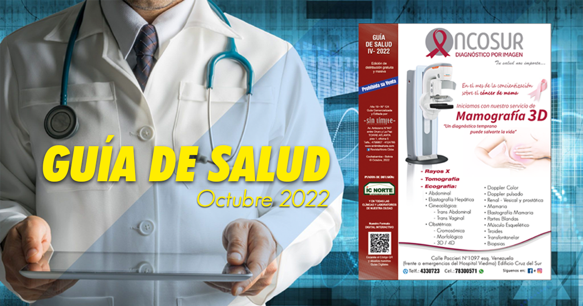 GUIA de SALUD IV 2022 – AHORA Historias y Leyendas de Bolivia
